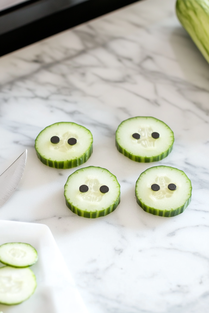 Halloween Ghost Veggie Platter Recipe