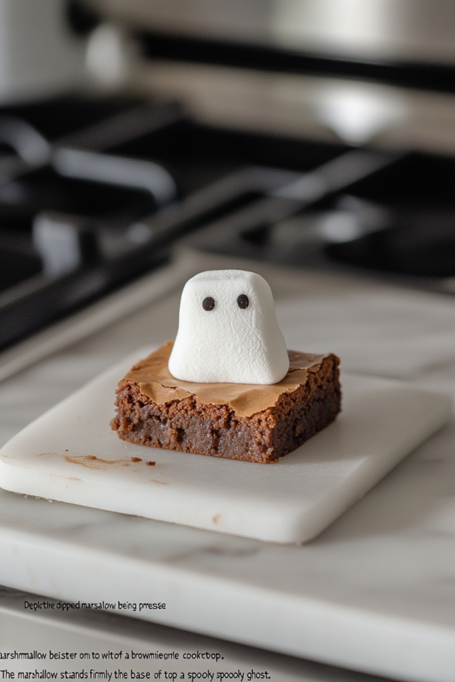 Halloween Ghost Brownies Recipe
