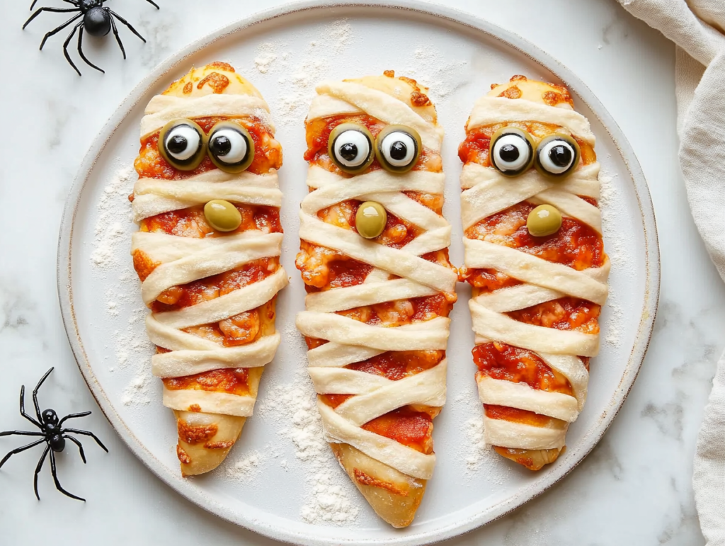 Halloween Mummy Pizza Recipe