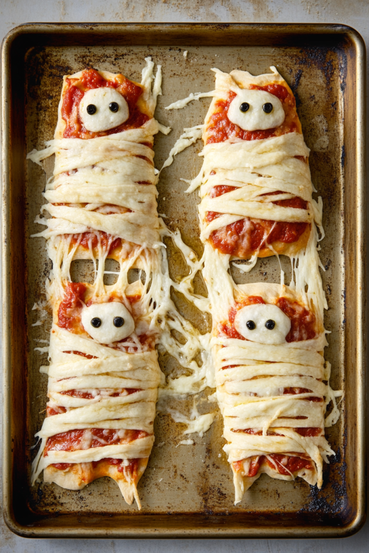 Halloween Mummy Pizza Recipe