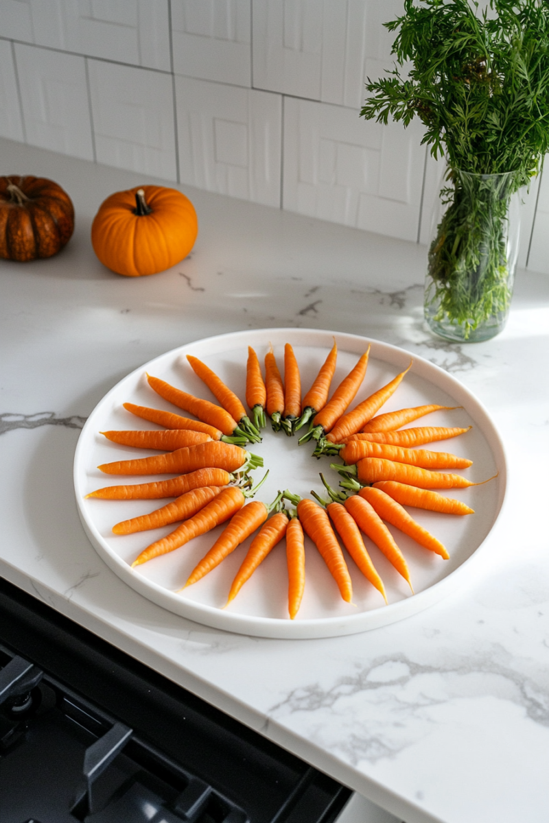 Halloween Ghost Veggie Platter Recipe