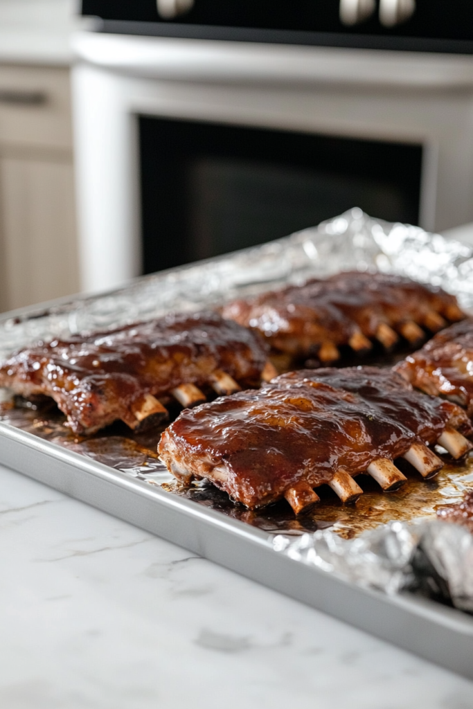 Pomegranate-glazed Christmas Ribs Recipe