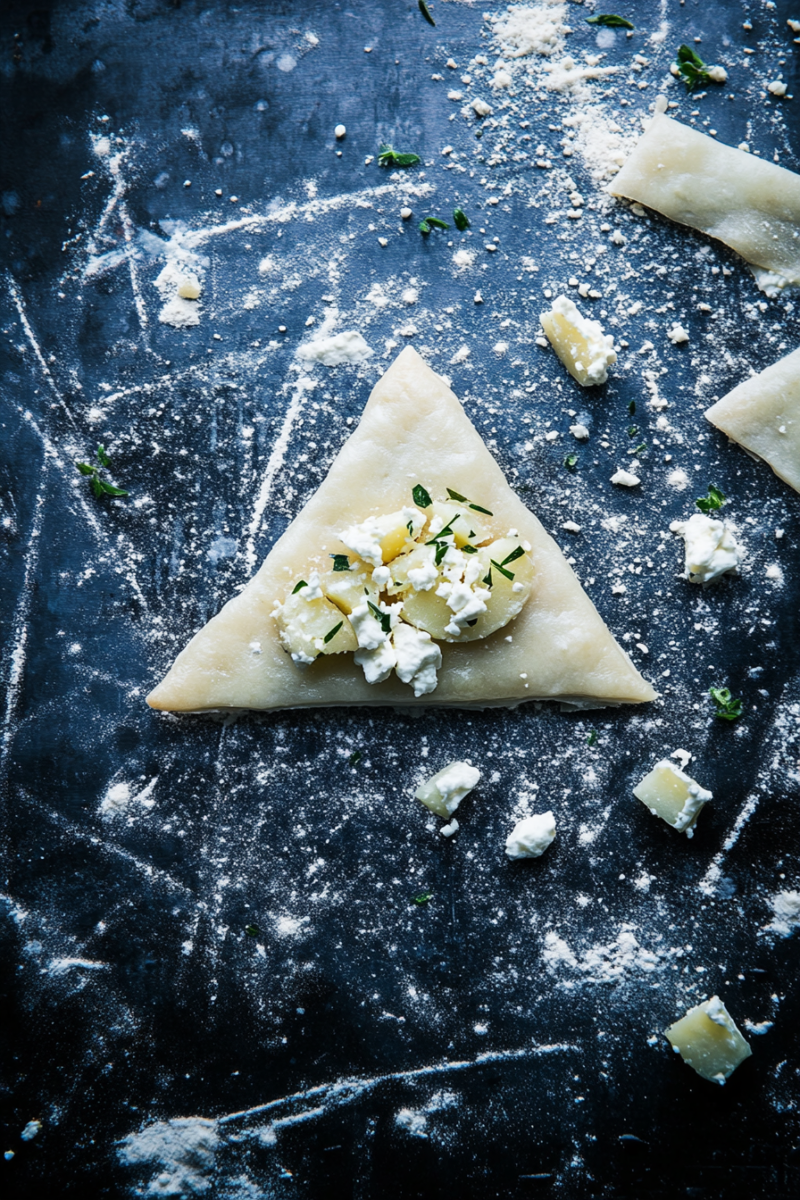 Christmas Sweet Potato And Feta Bourekas Recipe