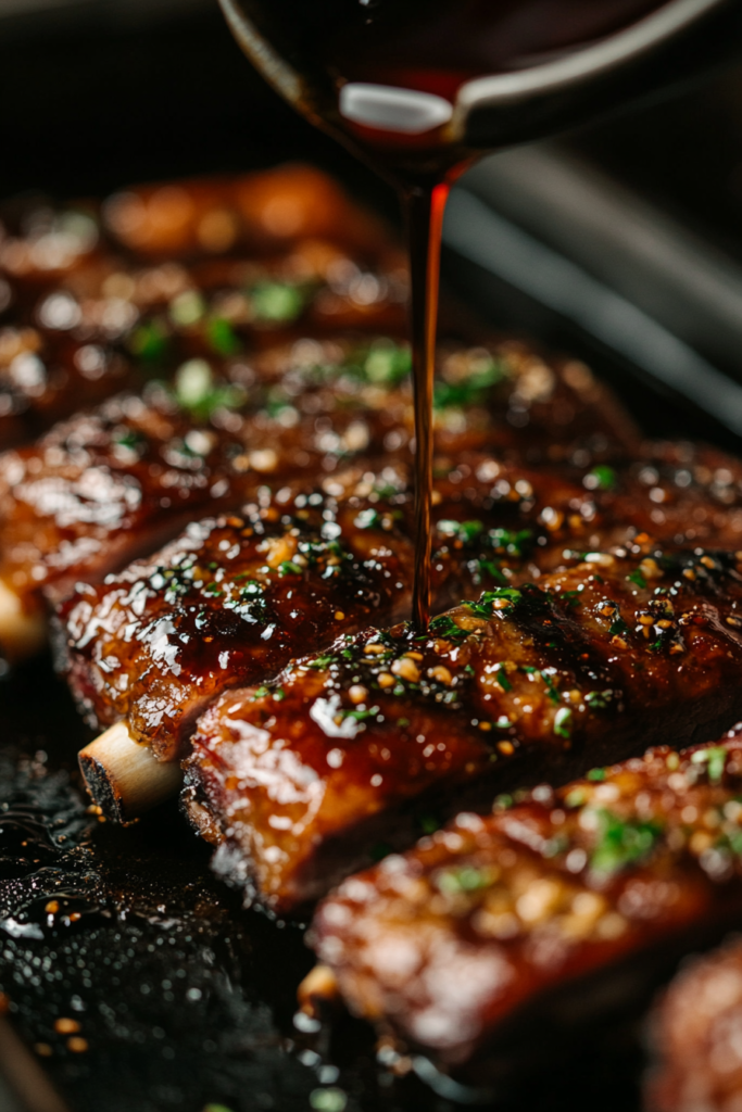 Pomegranate-glazed Christmas Ribs Recipe