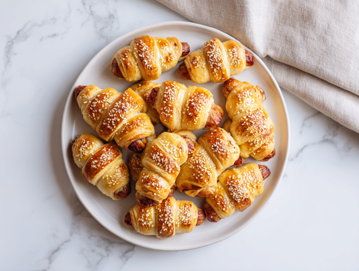 Pigs In A Blanket With Black Pepper Pastry Recipe!