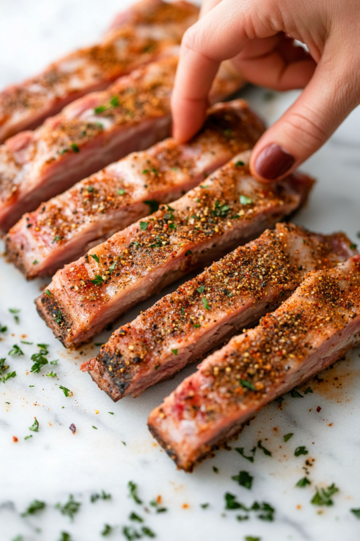 Pomegranate-glazed Christmas Ribs Recipe