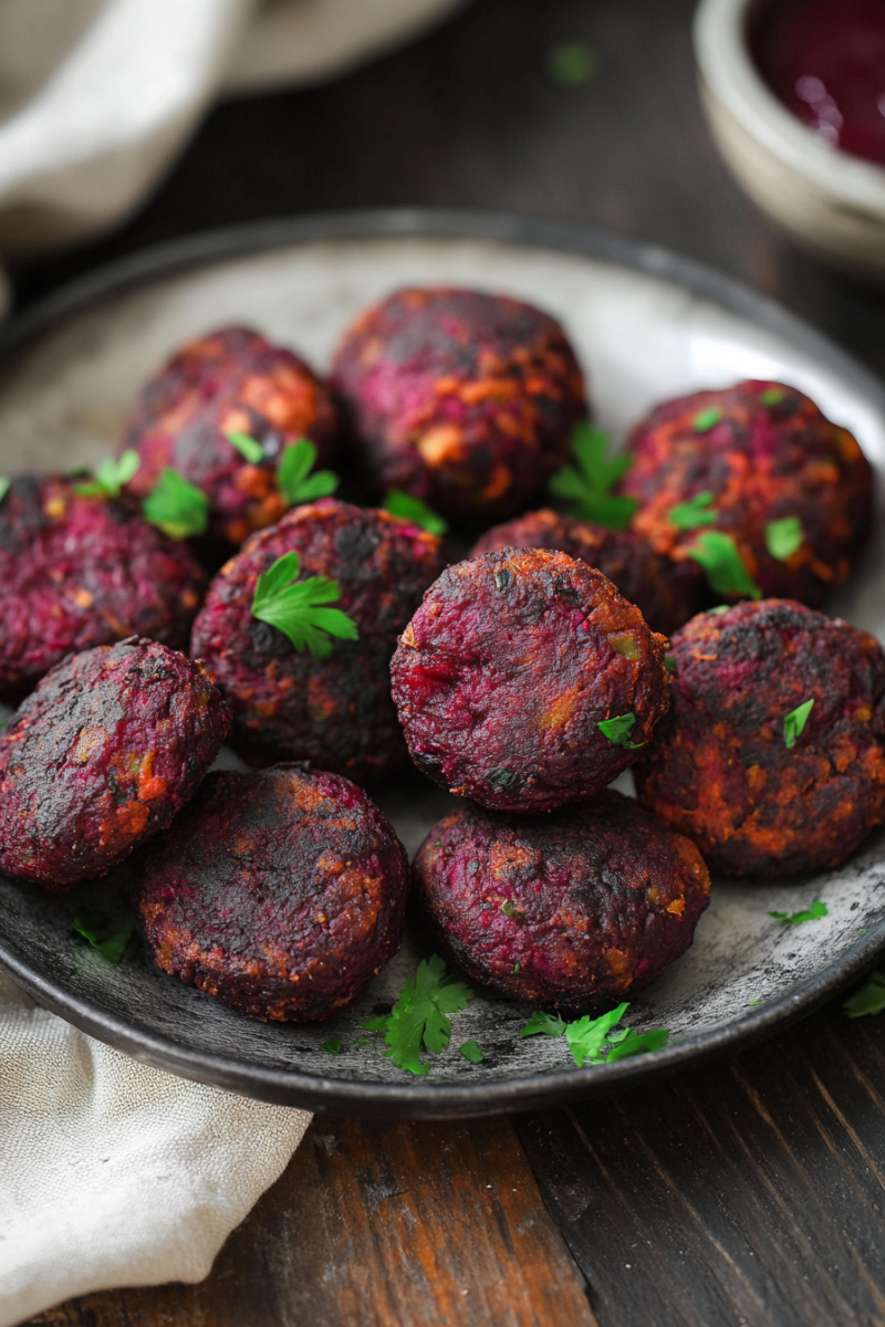 Christmas Sweet Potato And Beetroot Tikki Recipe