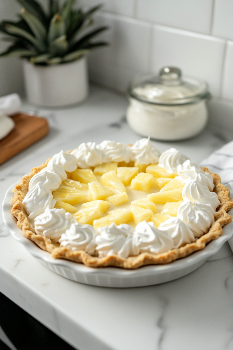 Easy Banana Split Pie Recipe