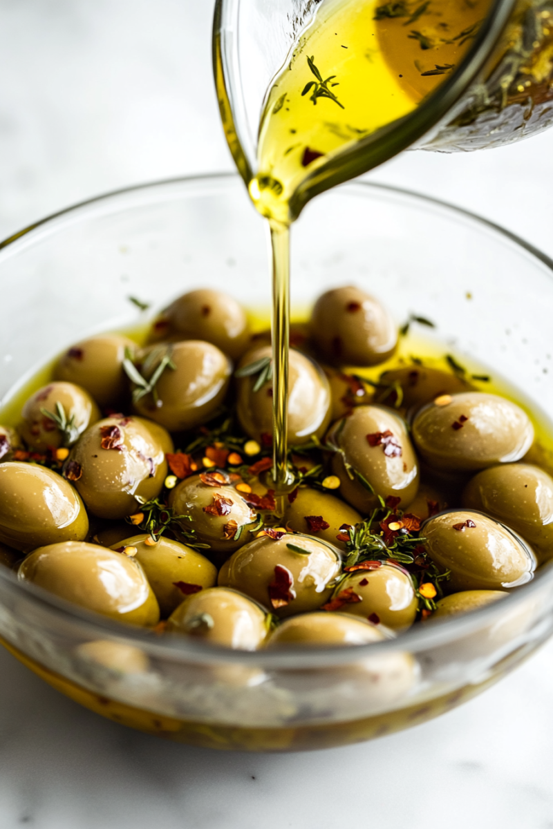 Crispy Olives With Calabrian Chile Sauce Recipe