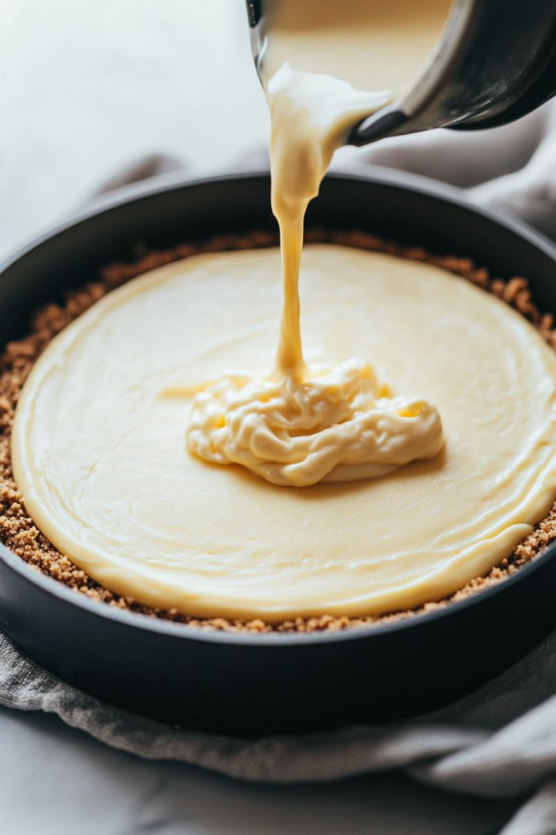 No bake lemon cheesecake