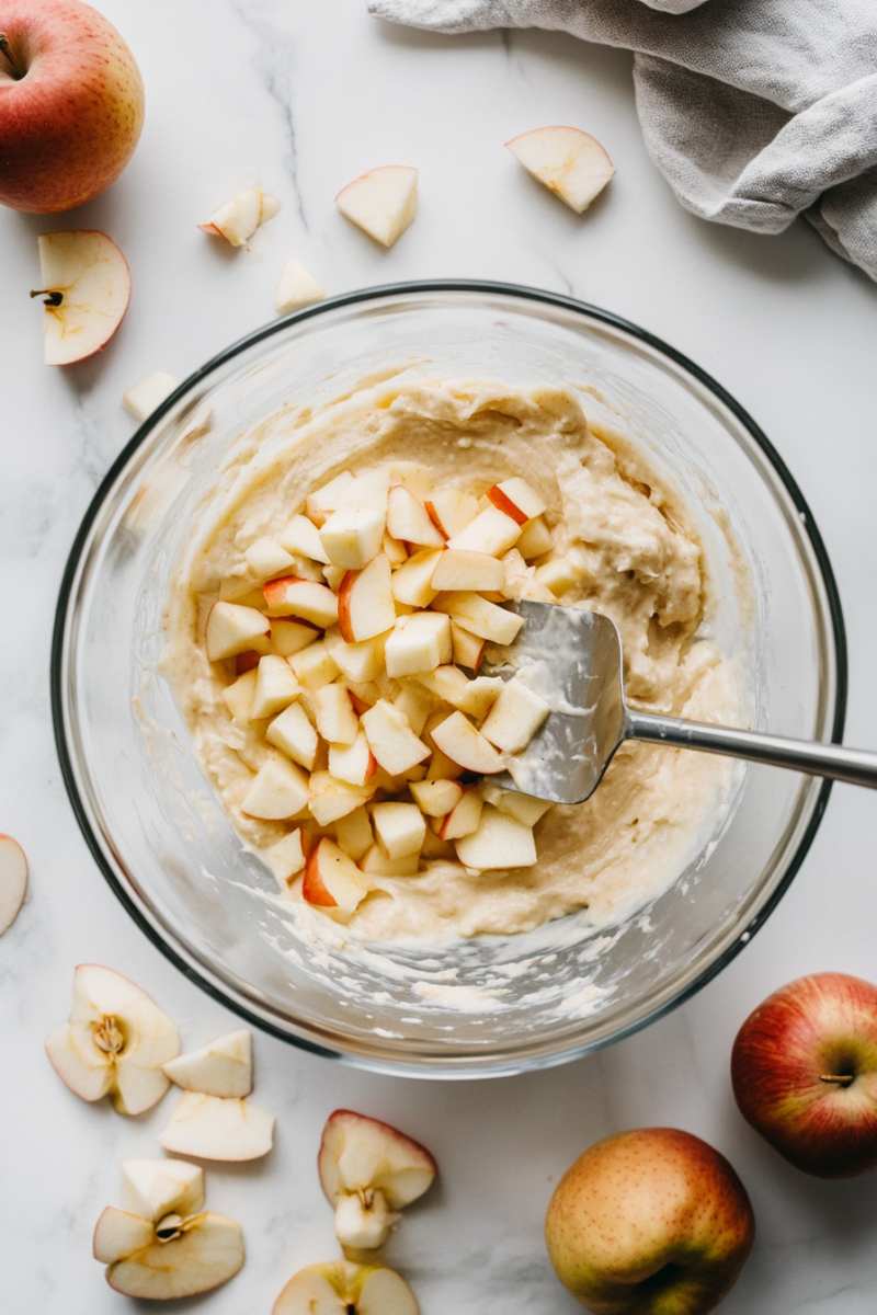 4 Ingredients Apple Cake Recipe