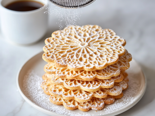 Christmas Pizzelle Cookies Recipe
