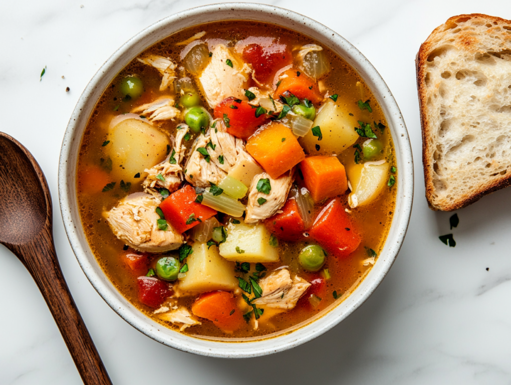Chicken Stew Recipe: Thick, Creamy, and Packed with Flavor!