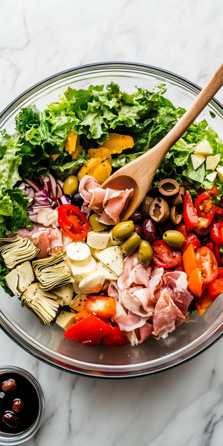 Chopped Italian Keto Antipasto Salad Recipe: Easy & Flavorful Low-Carb Meal