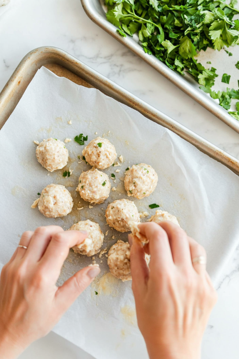 Chicken Meatballs Recipe: Easy And Baked To Perfection!