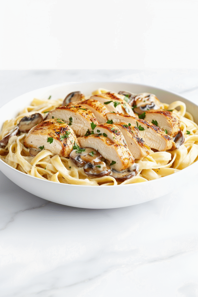 Delicious Chicken Fettuccine Alfredo Recipe in 30 Minutes!