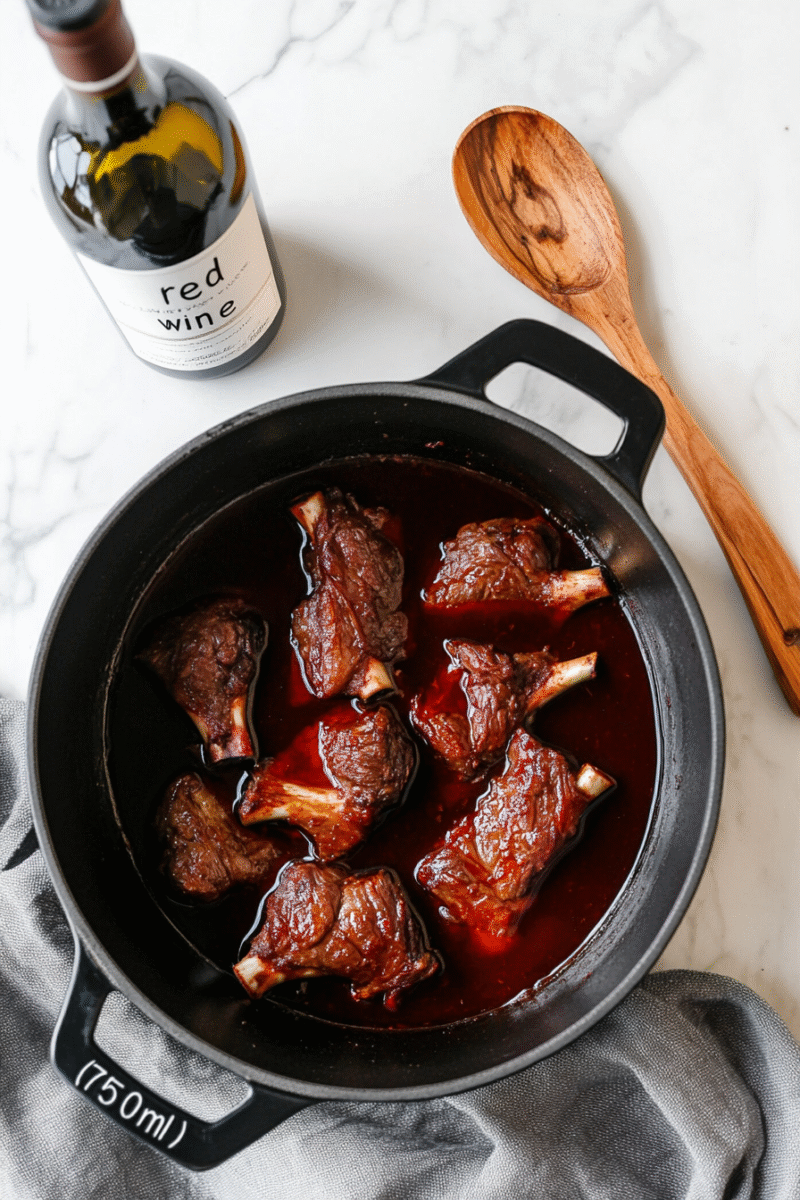Delicious Braised Lamb Shanks Recipe!