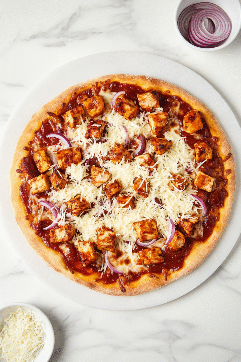Best BBQ Chicken Pizza Recipe in 30 Minutes!