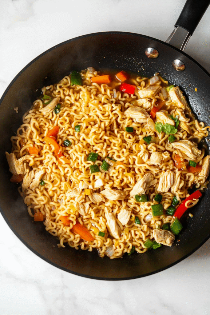 Authentic Chicken Maggi Recipe in 15 Mins!