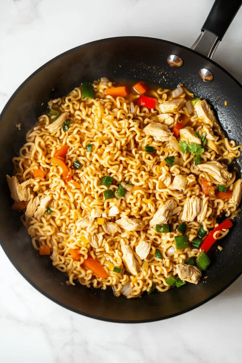 Authentic Chicken Maggi Recipe in 15 Mins!