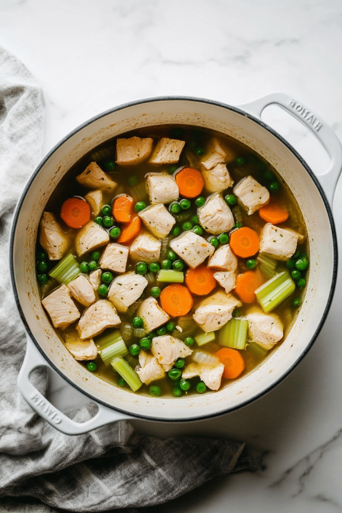 Healthy Chicken Potpie Recipe!