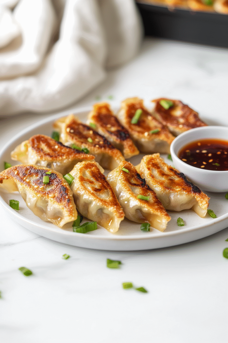 Authentic Chicken Gyoza Recipe in 20 Mins!