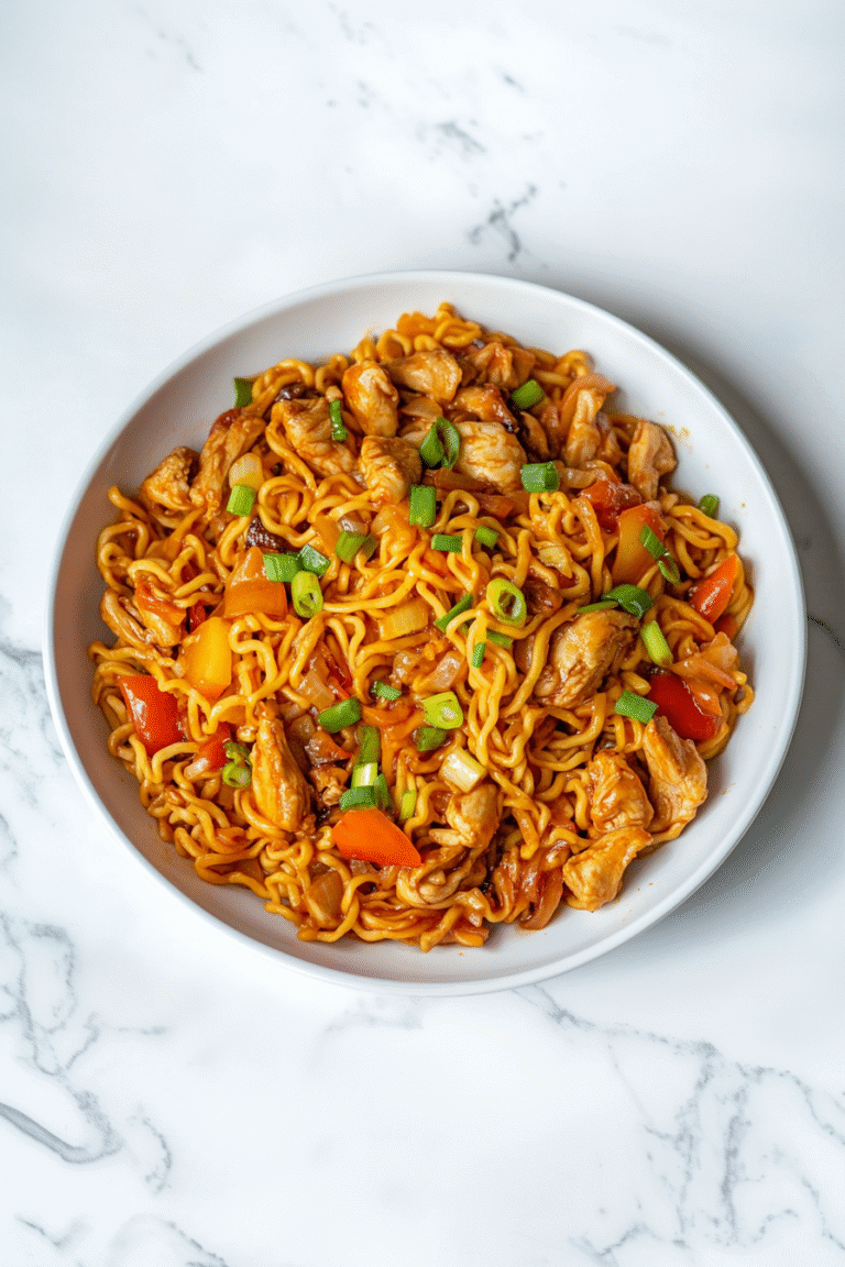 Authentic Chicken Maggi Recipe in 15 Mins!