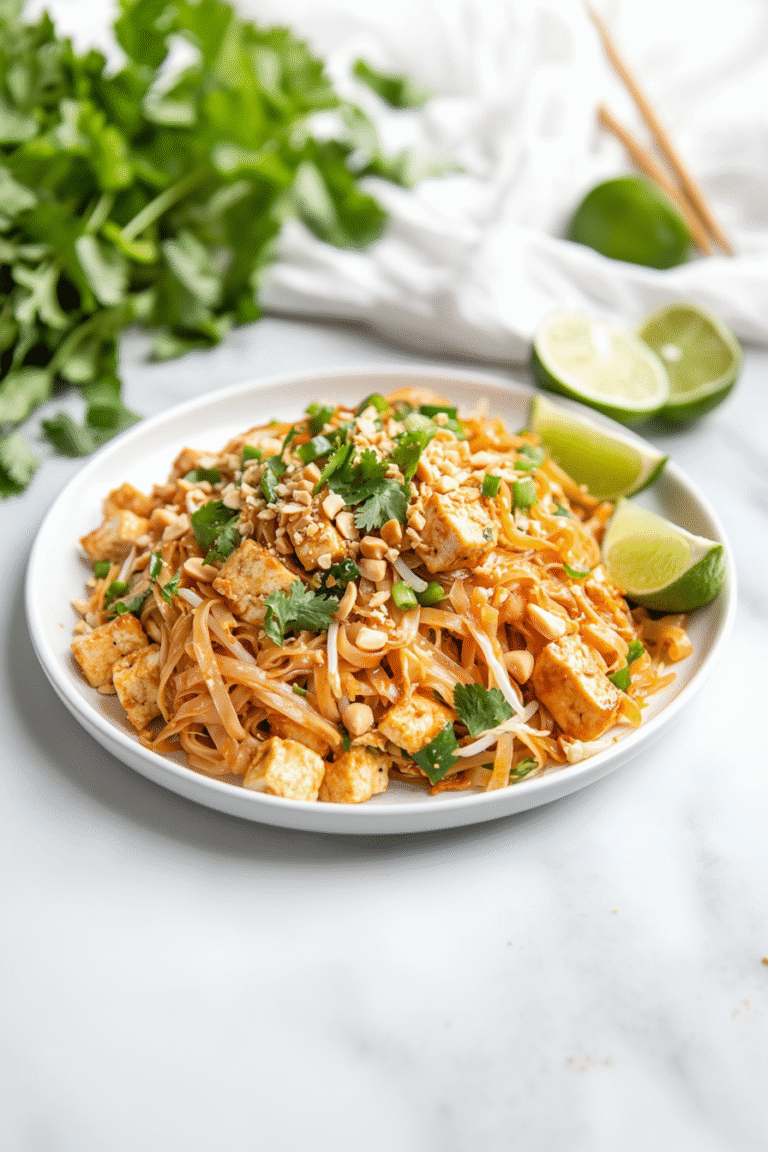 40-Mins Best Chicken Pad Thai Recipe!