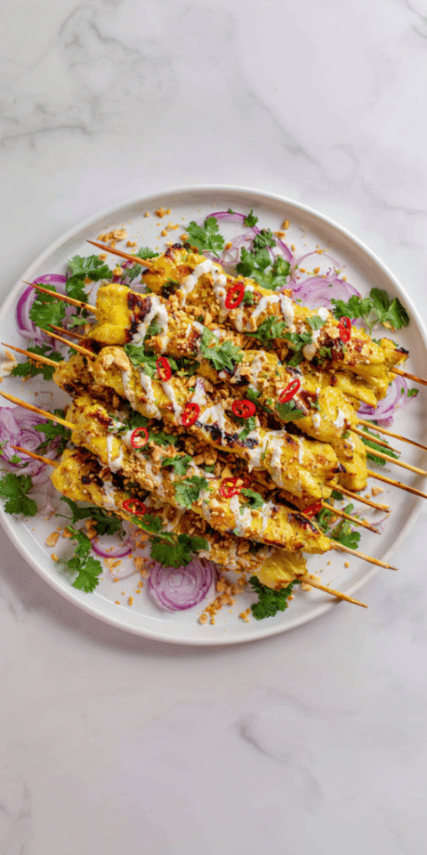 Delicious Chicken Satay Recipe in 30 Minutes!