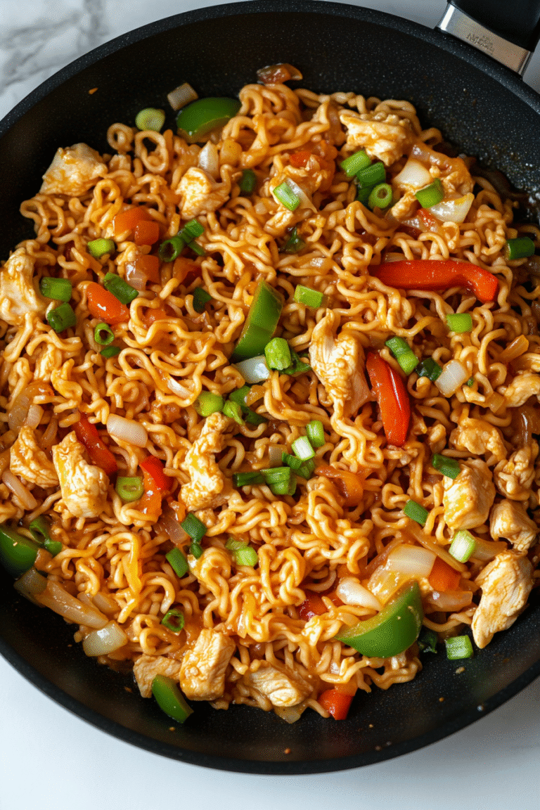Authentic Chicken Maggi Recipe in 15 Mins!