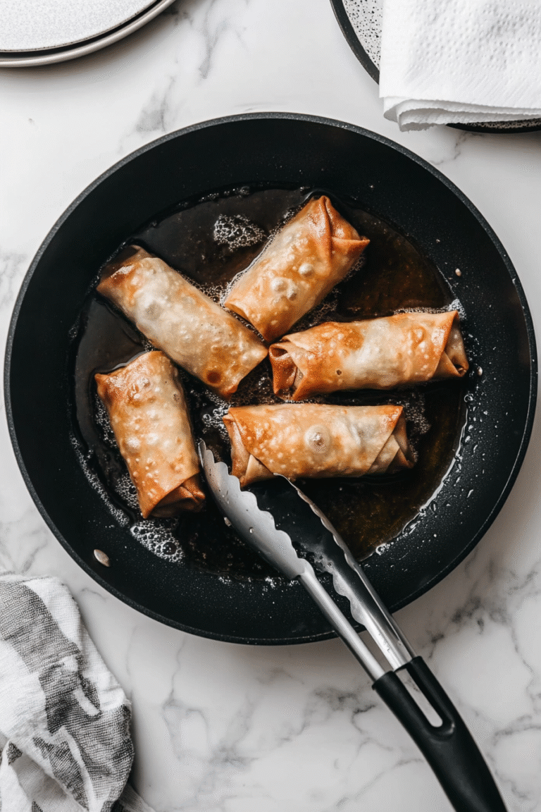 Best Chicken Egg Rolls Recipe!