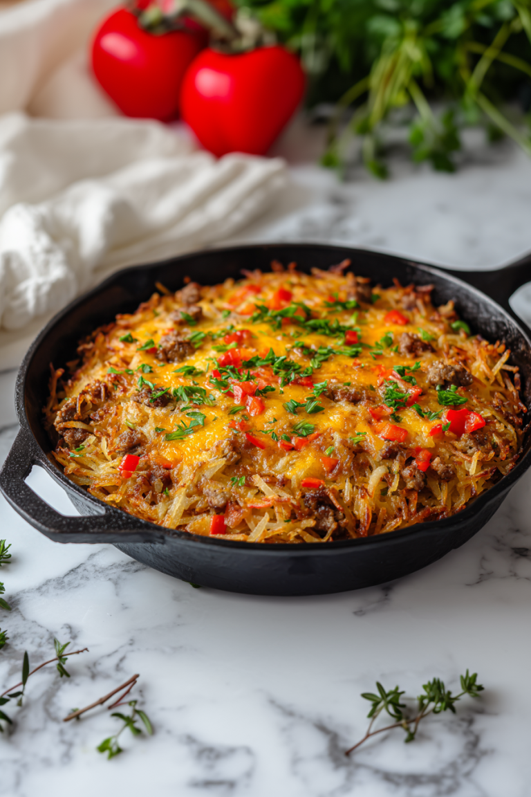 Delicious Loaded Breakfast Hash Recipe!