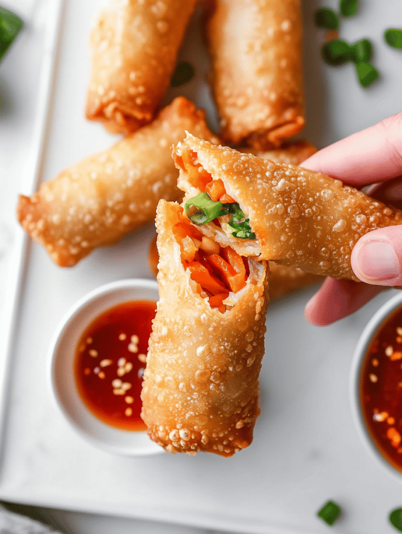 Crispy Homemade Egg Rolls (Better Than Takeout!)