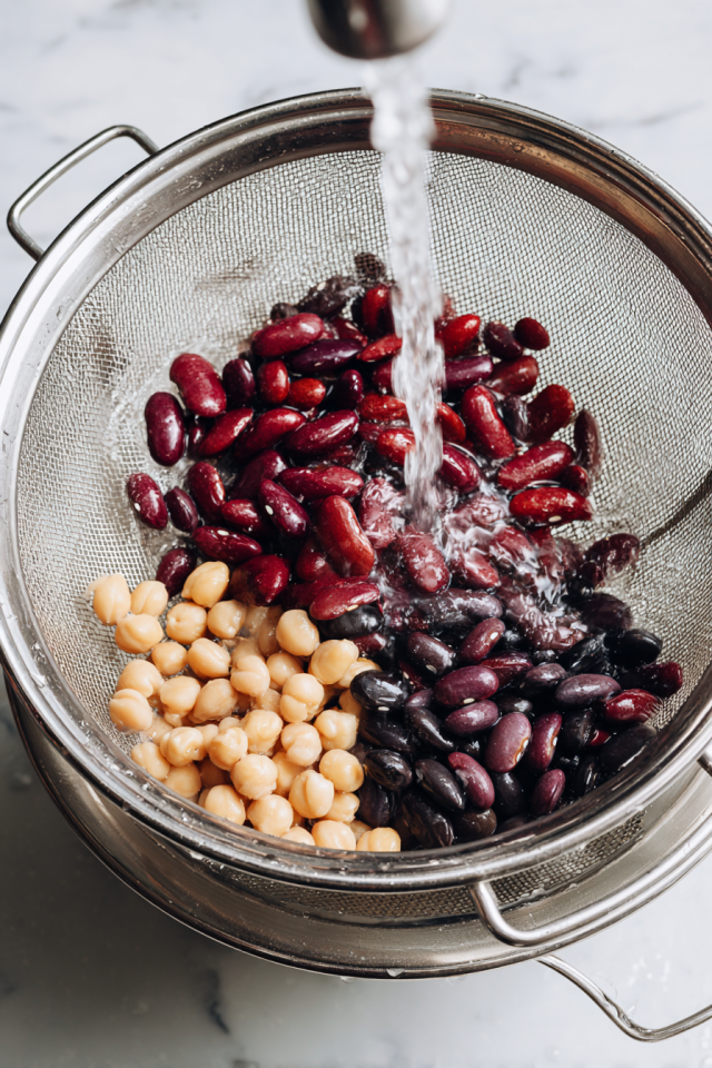 Protein-Packed Mixed Bean Salad in 15 Minutes!