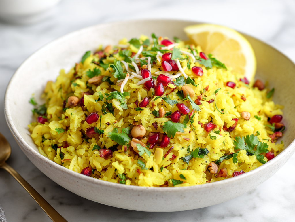 Healthy & Light Poha Recipe in 20-Minutes!