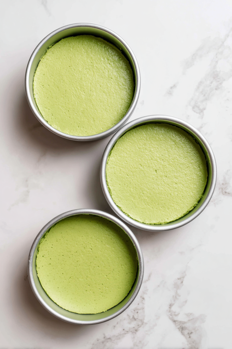 Easy Strawberry Matcha Cake Recipe!