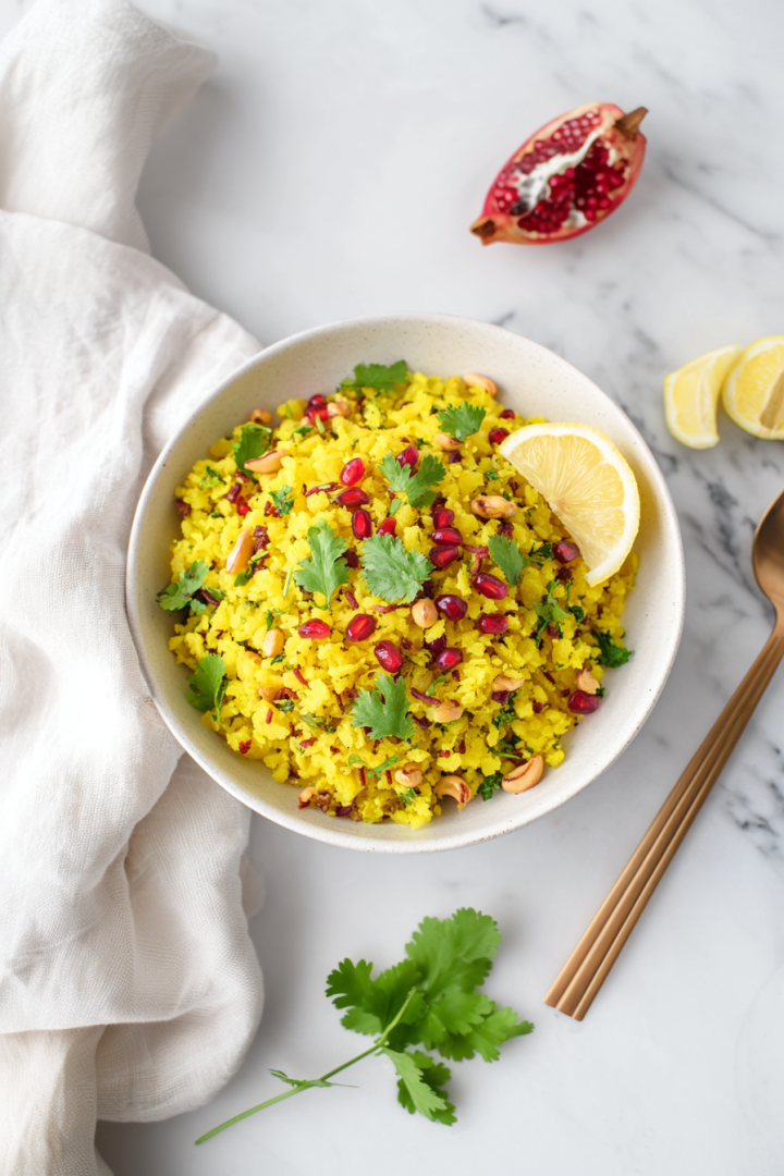 Healthy & Light Poha Recipe in 20-Minutes!