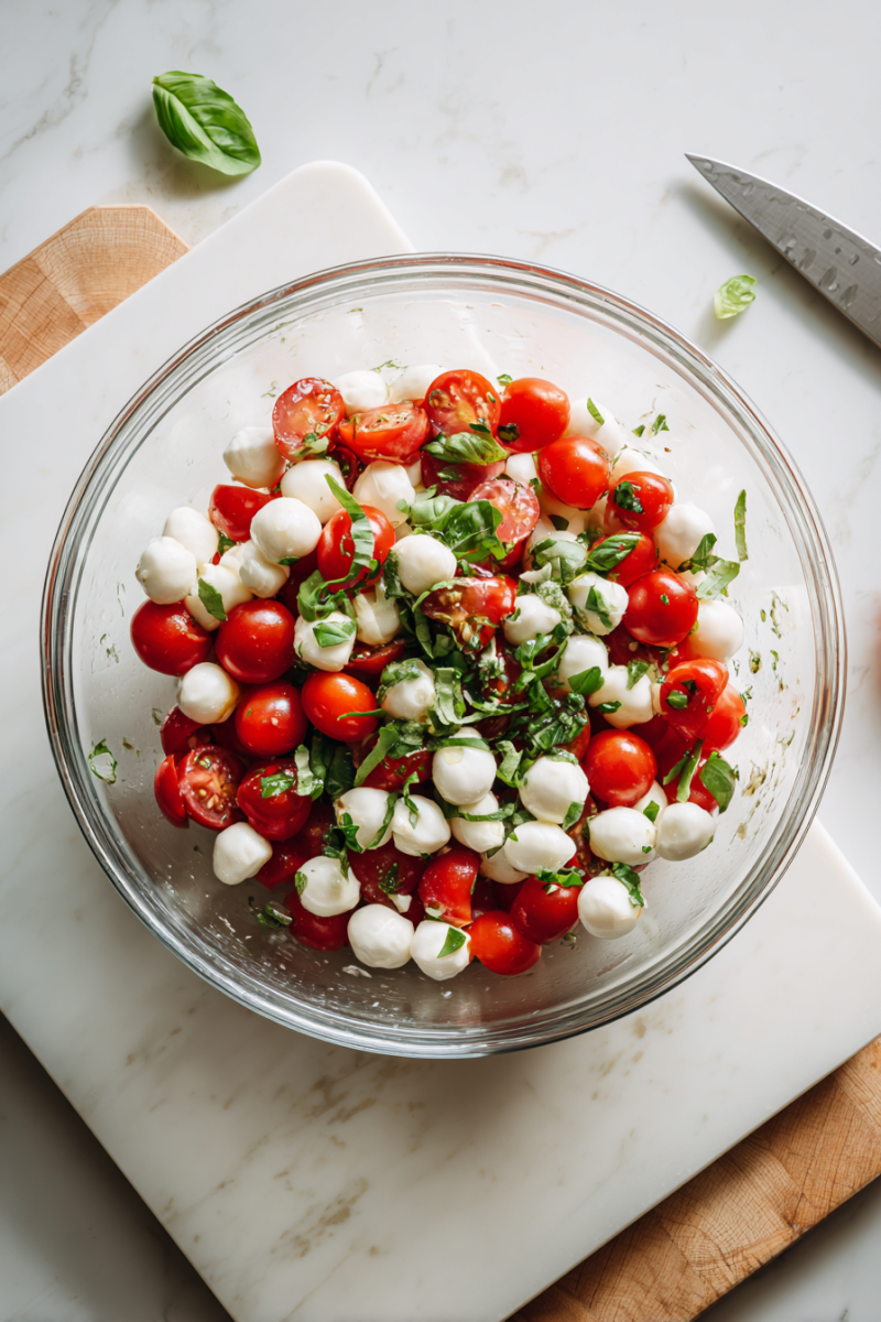 Best Cucumber Caprese Salad Recipe in 10-Mins!