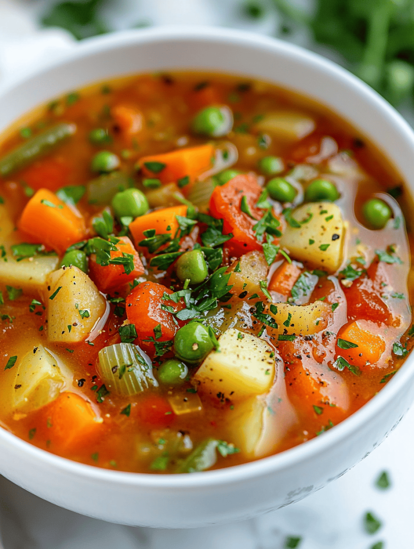 Harvest Happiness: The Cozy Crockpot Vegetable Soup You’ll Crave All Fall