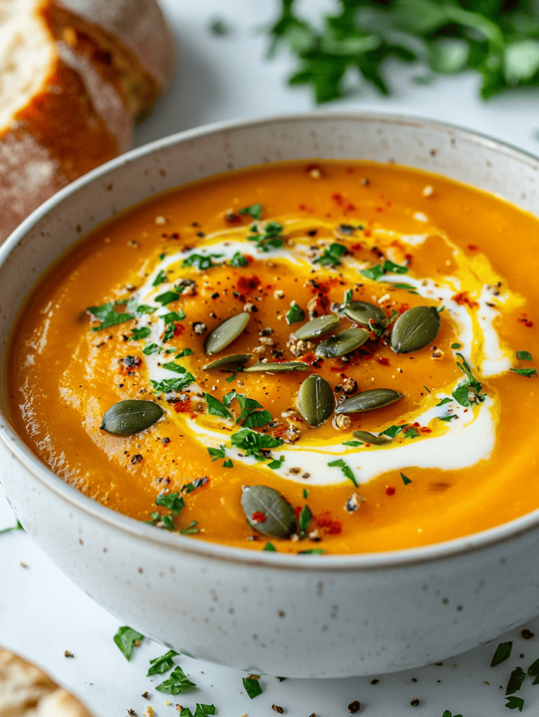 The Wild Side of Autumn: Spicy Pumpkin Soup with a Twist