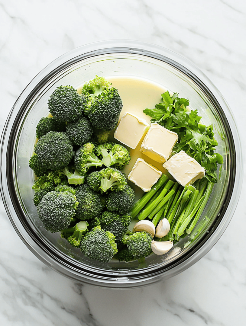 Slow-Cooked Creamy Broccoli Soup with a Pantry Twist