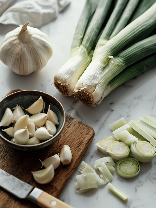 Hidden Gem: Roasted Garlic & Leek Soup for Cozy Nights