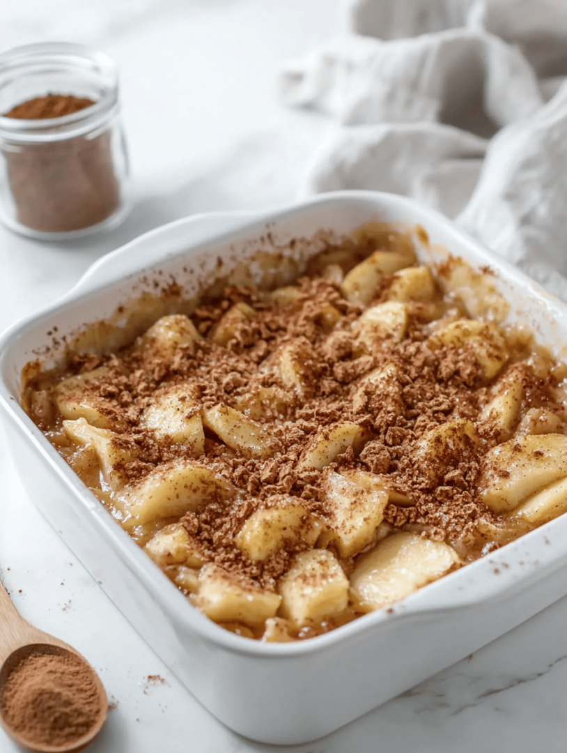 Apple Cinnamon Roll Casserole: A Cozy Bake with a Twist