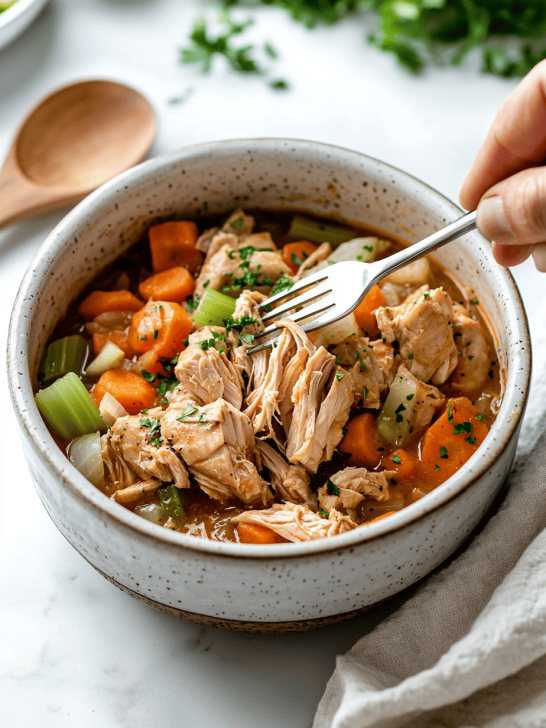 Cozy Fall Chicken Stew: A Lazy-Day Crockpot Charm