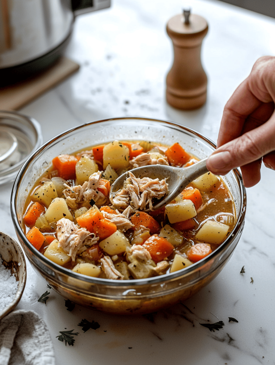 Cozy Fall Chicken Stew: A Lazy-Day Crockpot Charm