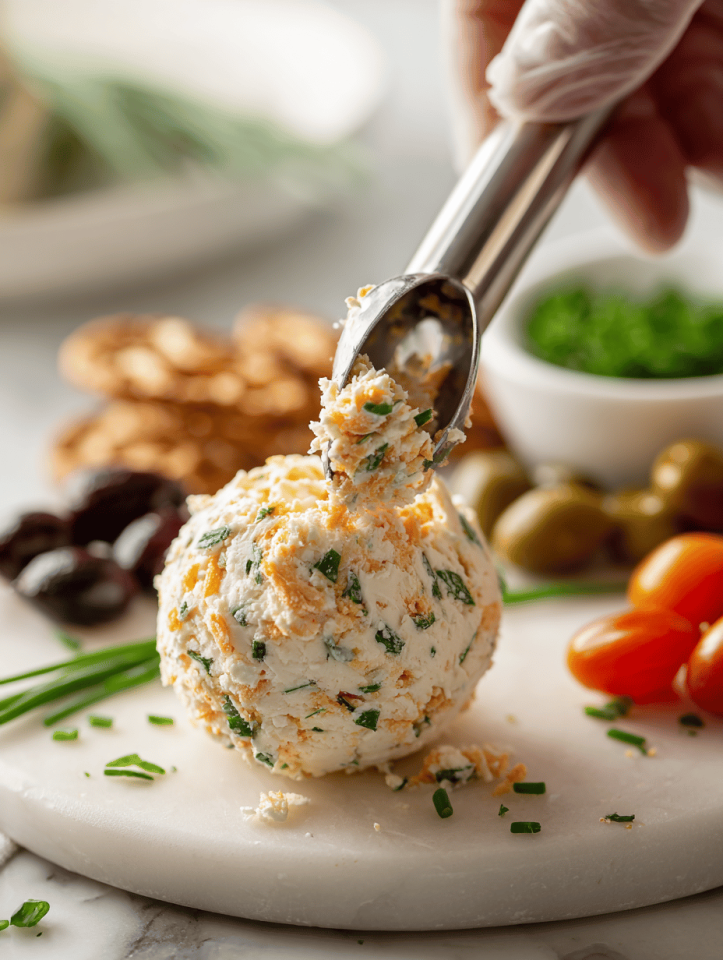 Halloween Spider Cheese Ball: A Creepy-Cool Crowd-Pleaser