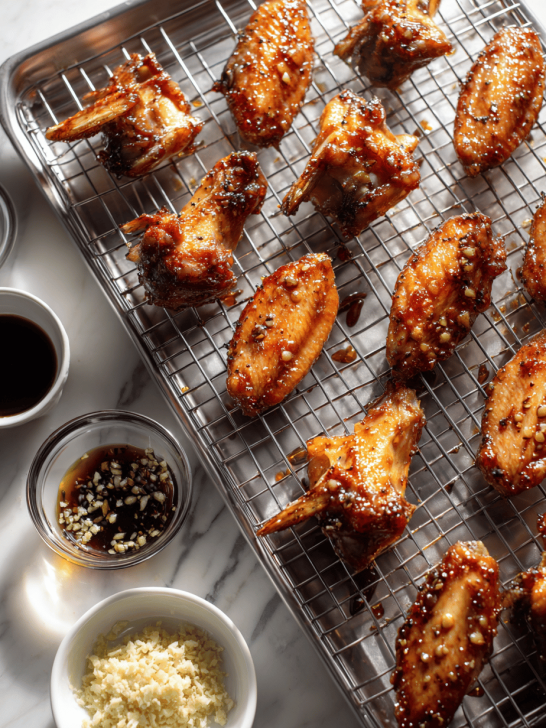 Halloween Bat Wings (Soy Sauce Chicken Wings) — A Dark, Savory Feast to ...