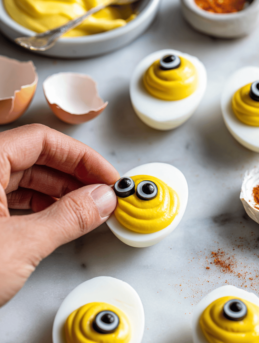 Halloween Deviled Egg Eyeballs: A Spooky Snack That’s Surprisingly Easy
