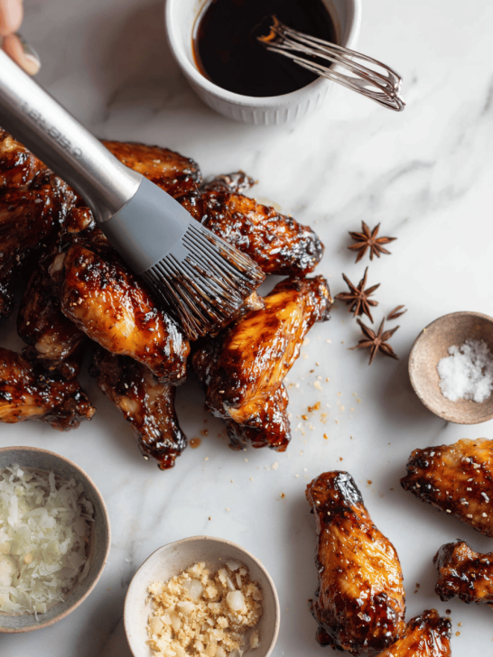 Halloween Bat Wings (Soy Sauce Chicken Wings) — A Dark, Savory Feast to ...
