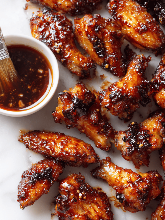 Halloween Bat Wings (Soy Sauce Chicken Wings) — A Dark, Savory Feast to ...